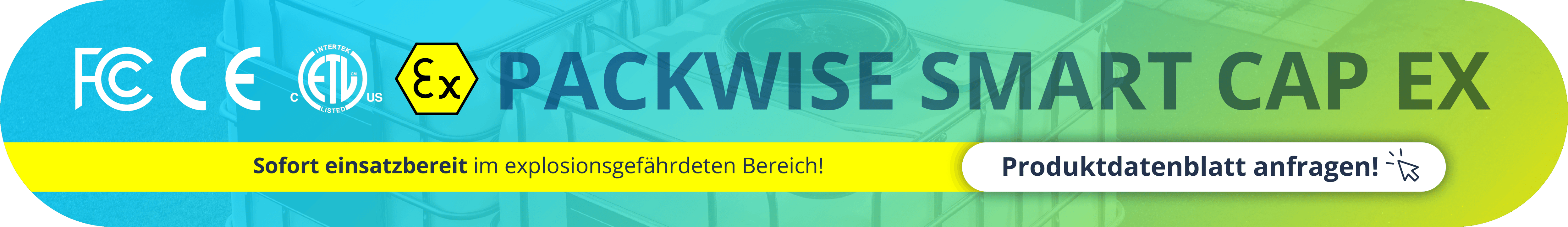 Unsere Lösung - Smart Cap & Plattform für smartes Tracking - Packwise