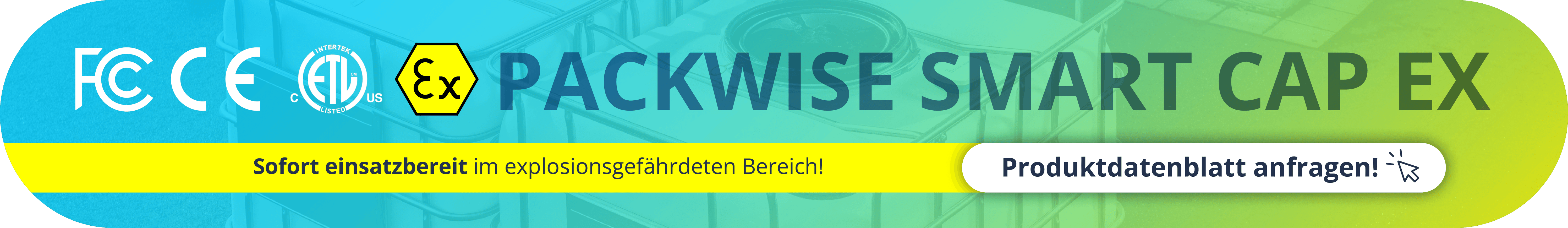 Unsere Lösung - Smart Cap & Plattform für smartes Tracking - Packwise
