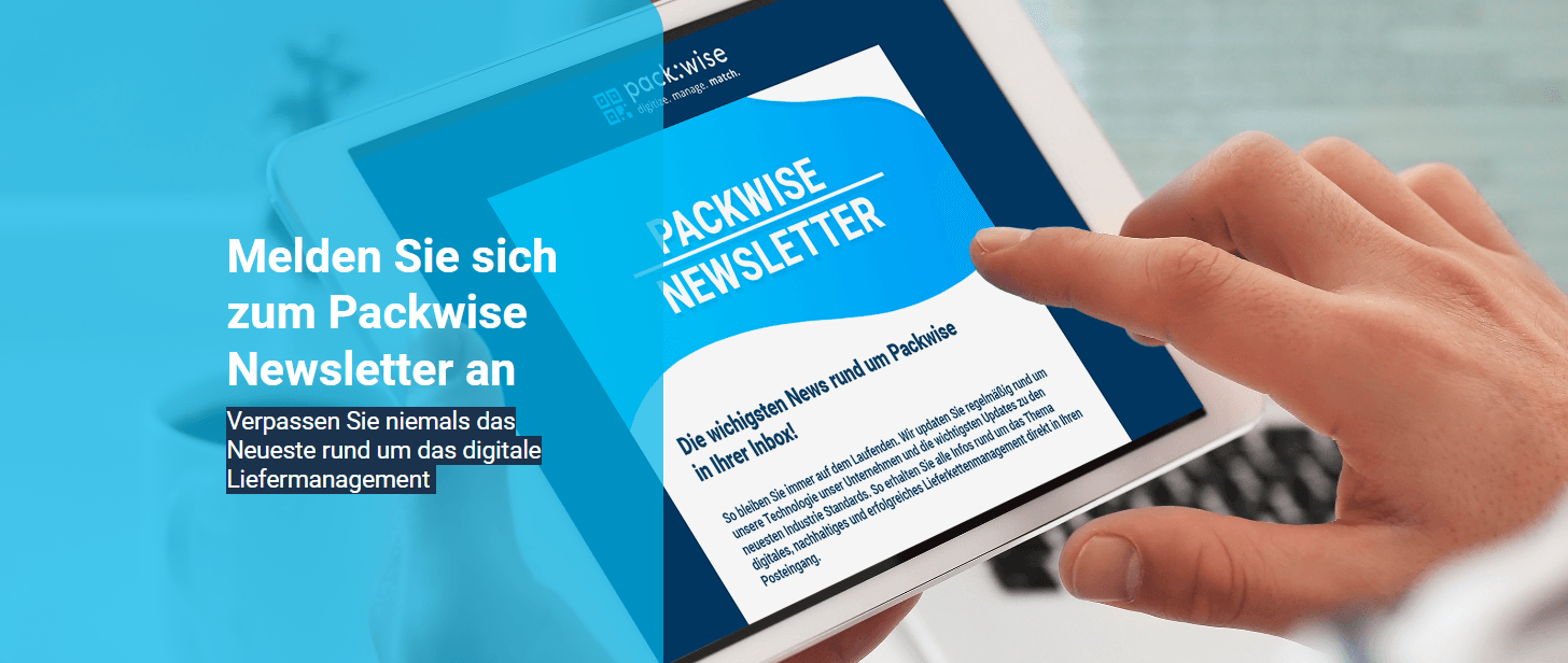 Newsletter - Container Tracking & Füllstand Monitoring - Packwise